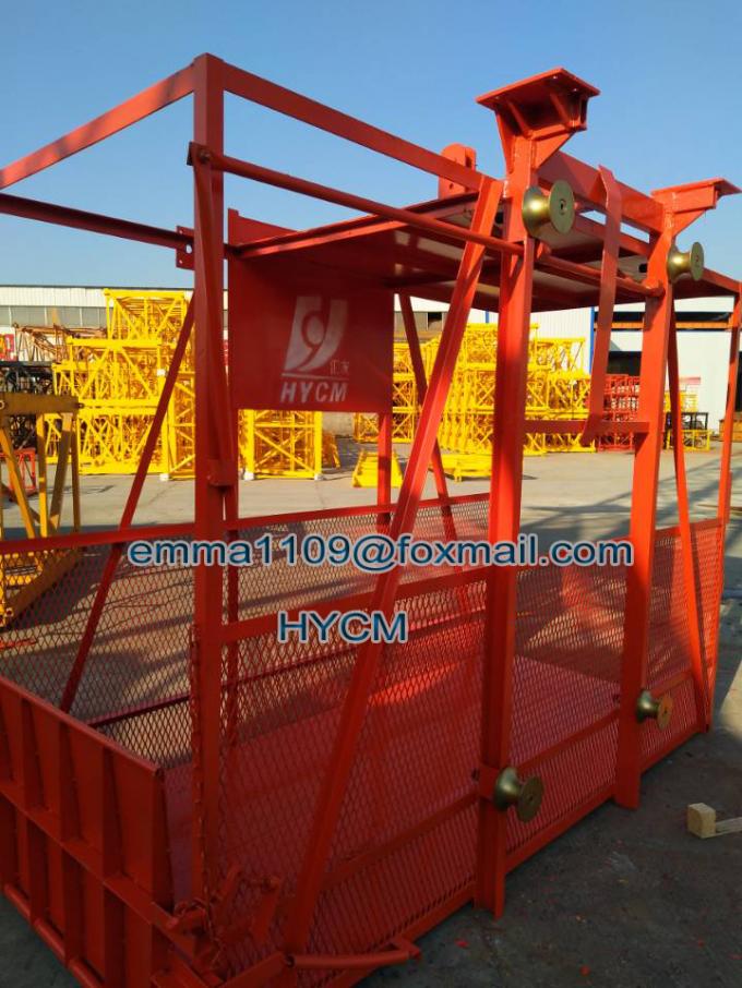 SS100 Model Building Material Hoist Load 1000kg One Cage Factory