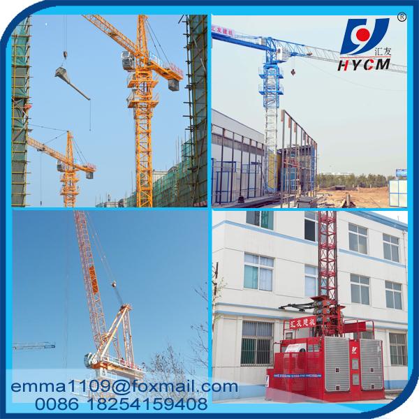 Big 16t Derrick Crane 30m Luffting Jib for Disassemble Inner Tower Crane