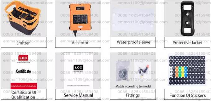 24v 48v Q5000 Forklift Industrial Crane Joysticks Radio Remote Control
