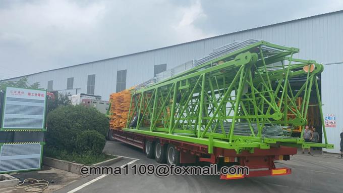 8tons Load Flat Top Tower Crane 40m High L46A1 Potain Mast Section ...