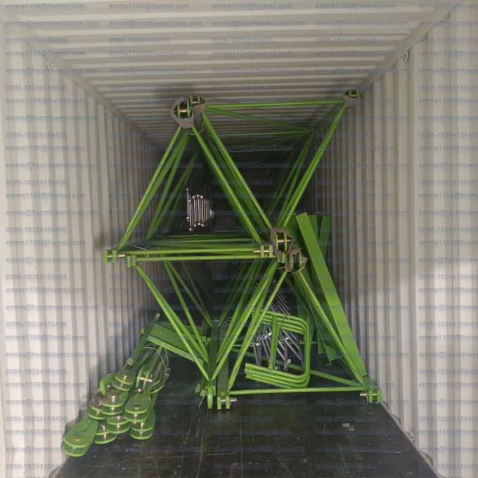 TC6013 Topkit Tower Crane 6 ton L46 Mast Section 1.6*3m Split Type In ...