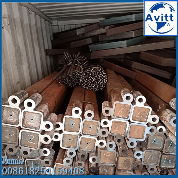 Tower Crane Mast Sections, Construction Hoist Racks and Safety Device ...
