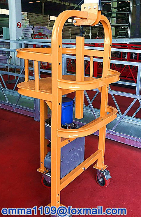 Mini 200kg Load Building Facade Platform Seat Type for 50m Construction