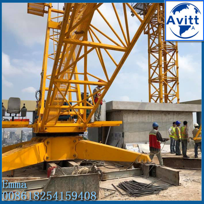 QD Series 15 Meters Jib Derrick Crane 1.5t Tip Load 3t Max.Load Capacity