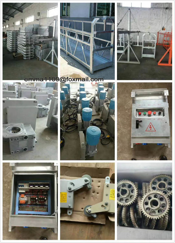 7.5m Platform Building Maintenance Gondola for 100m High Rise Window Clean