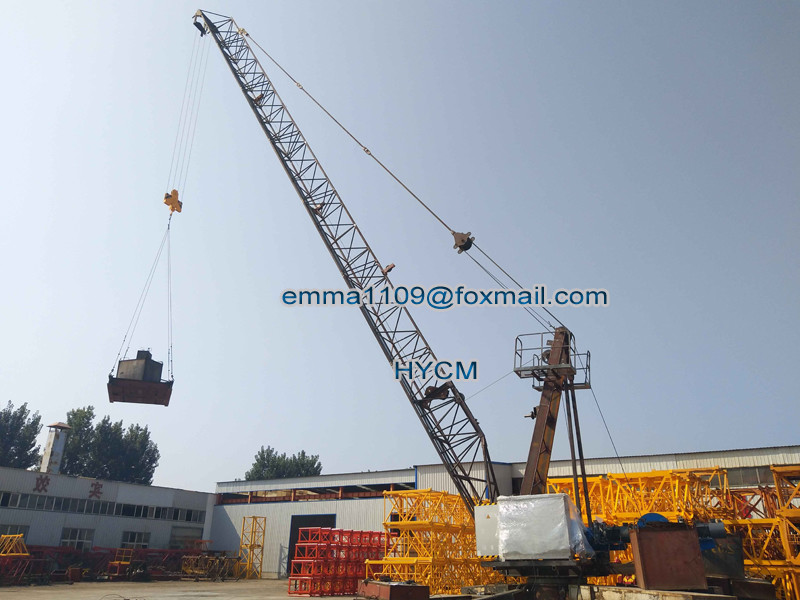 OEM QD3023 Derrick Tower Crane 10tons Load lifting Materials 30M Boom
