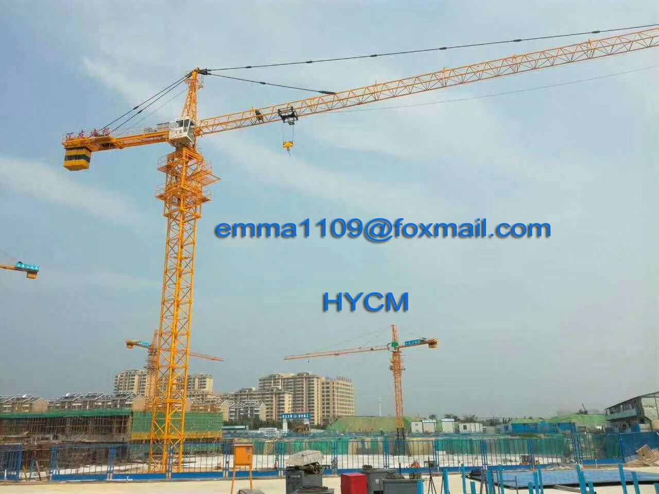 8 tons Topkit Tower Crane L46 Mast Section 1.6*3m Split Type In Middle East