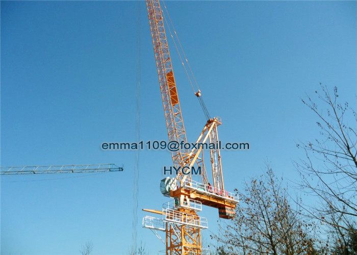 12 Tons Luffing Jib Crane Tower D160 5030 40 Mts Free Hook Height