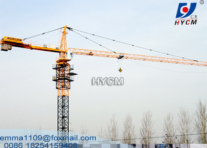 QTZ80 Hammer-head Electric Tower Crane 56m jib ISO CE GOST EAC Certification